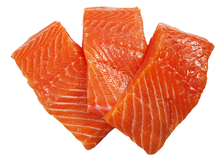 SALMON 6oz PORTIONS SKINLESS FRESH 6PC - Seafood Online Canada